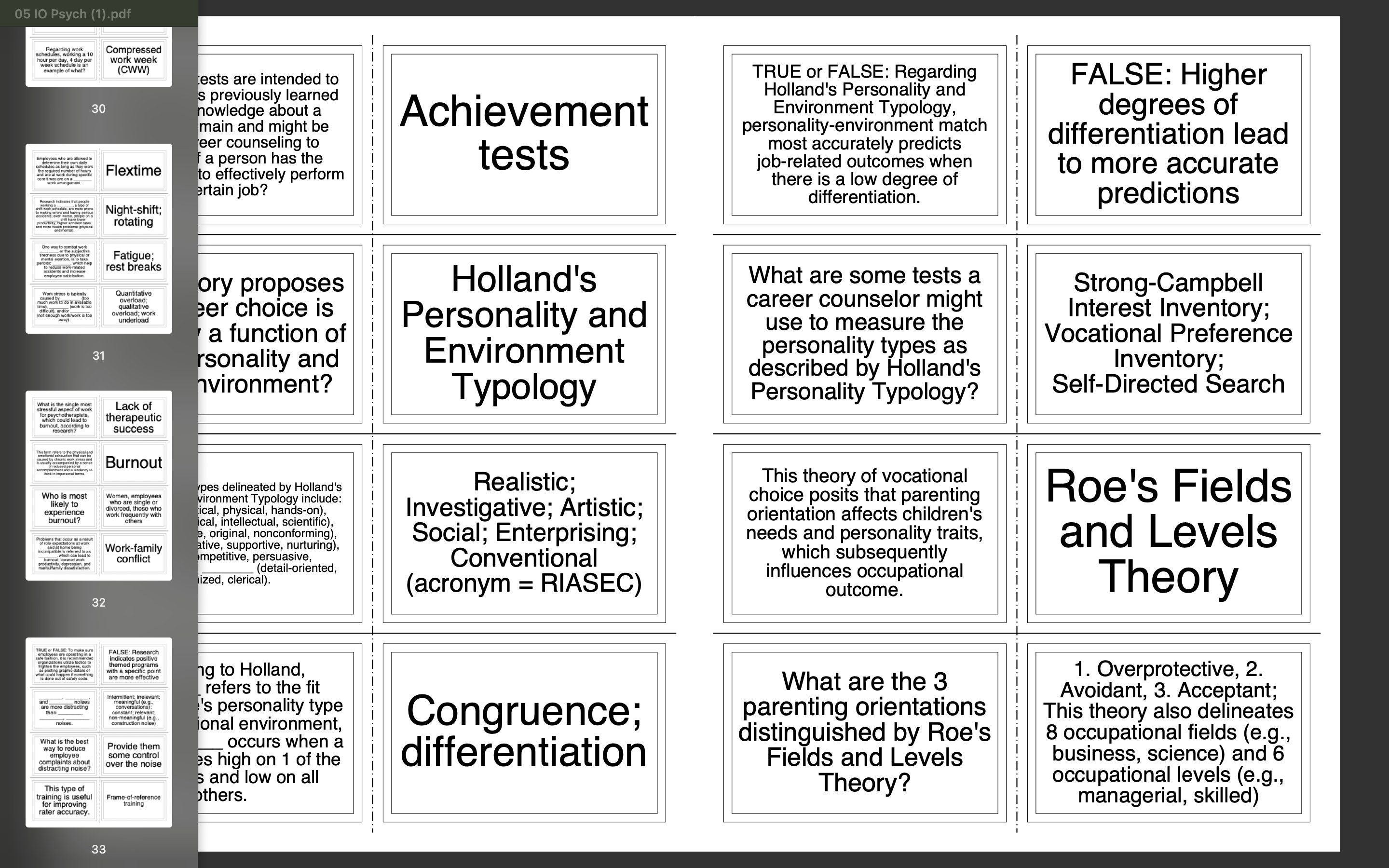 EPPP Industrial Organization Flash Cards - Etsy