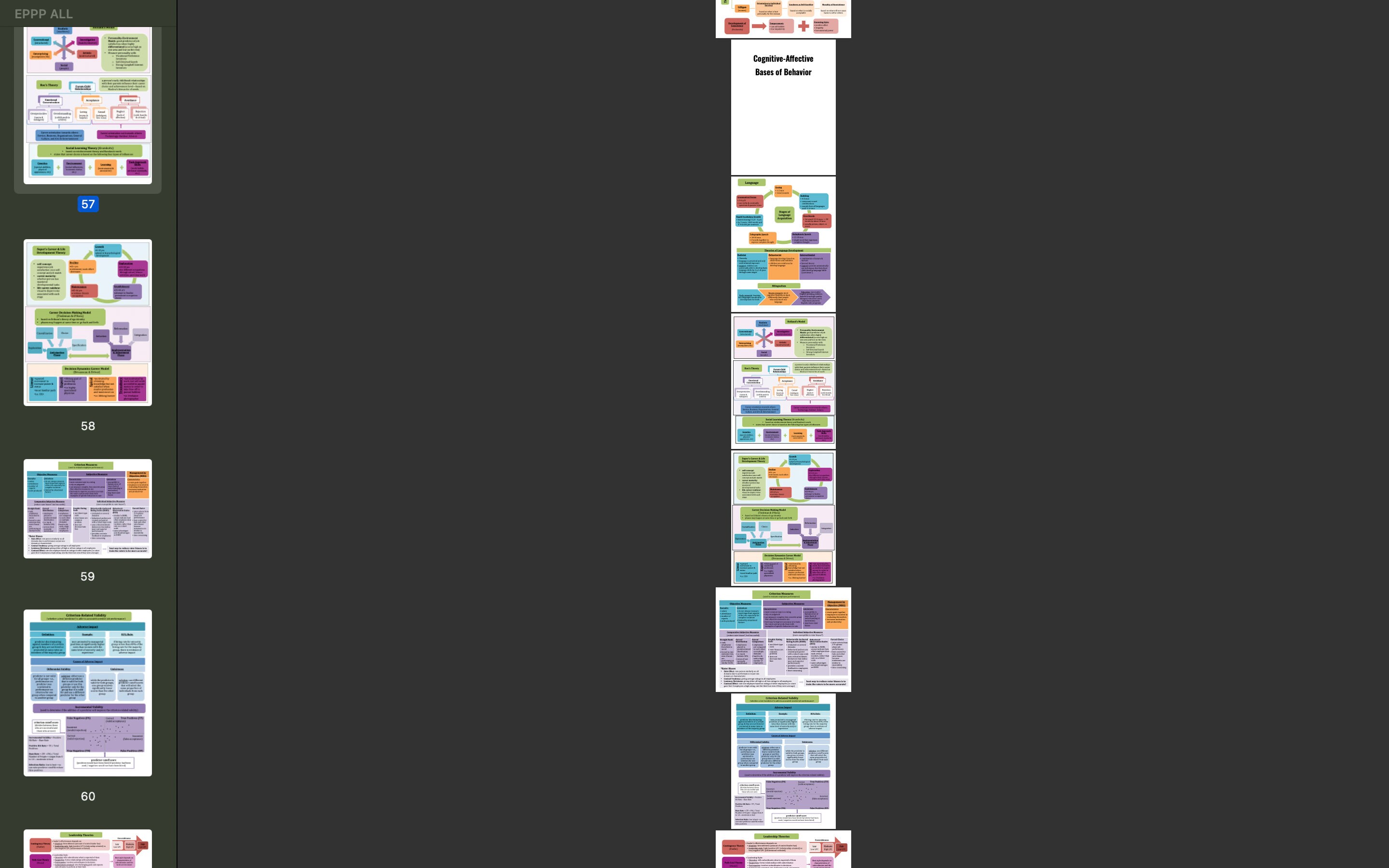 Complete Visual Study Guide - EPPP - Etsy