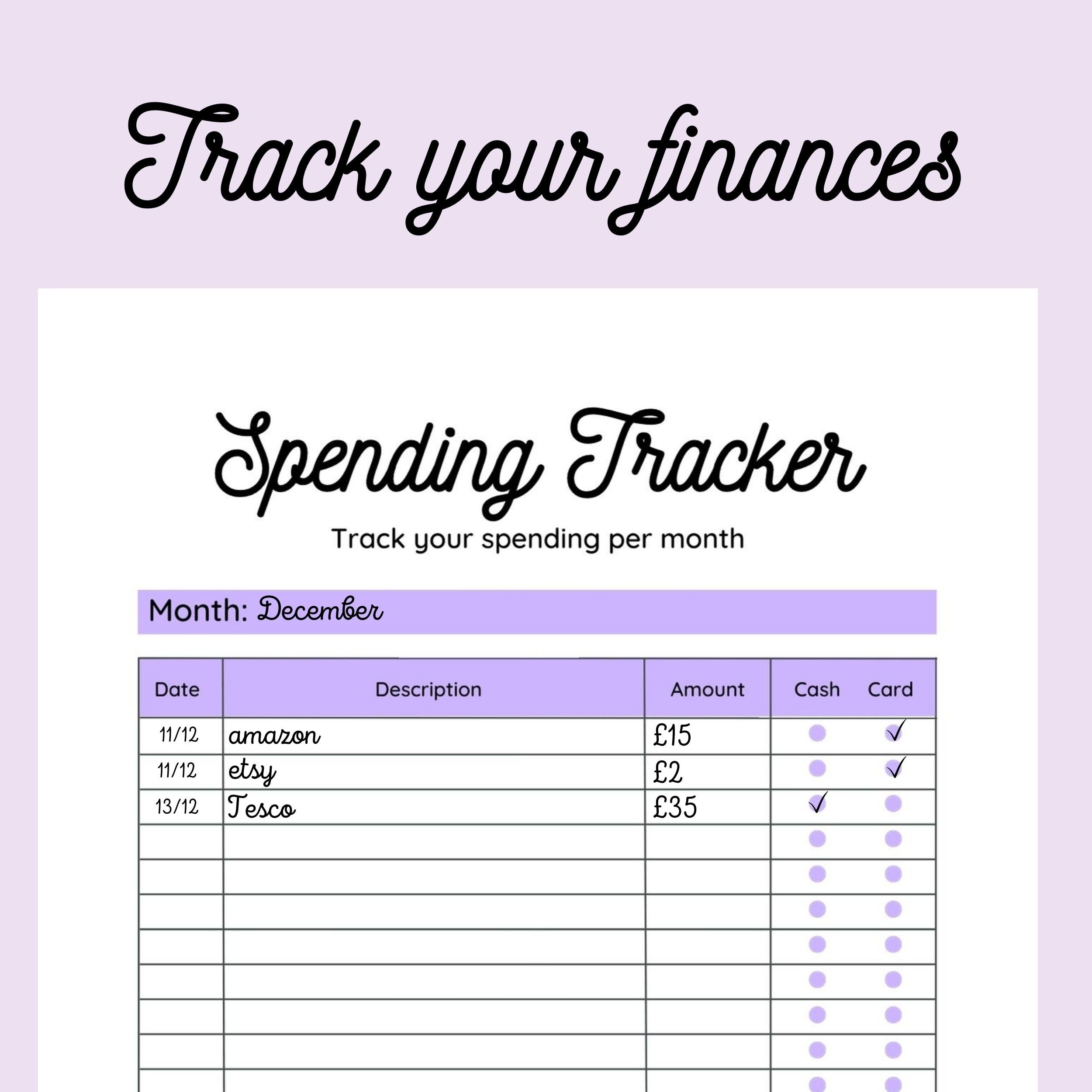 Printable Budget Planner Finance Planner Weekly Monthly - Etsy