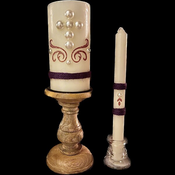 Pearl Unity Candle - Etsy