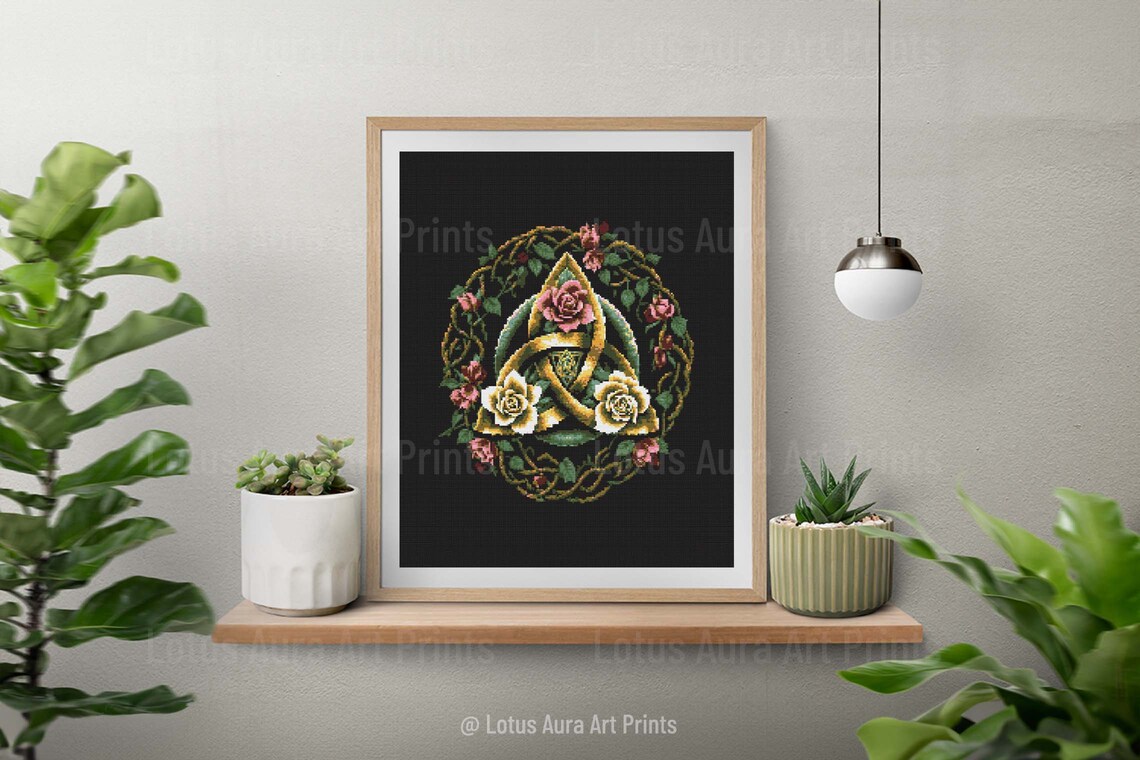 Celtic Witch Knot Unity Cross Stitch Pattern Celtic-inspired Crafts and ...