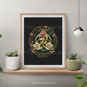 Celtic Witch Knot Unity Cross Stitch Pattern Celtic-inspired Crafts and ...