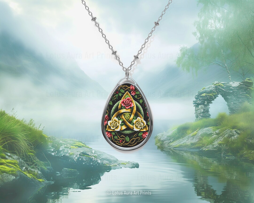 Witches Celtic Unity Knot Powerful Talisman Necklace for Spiritual ...