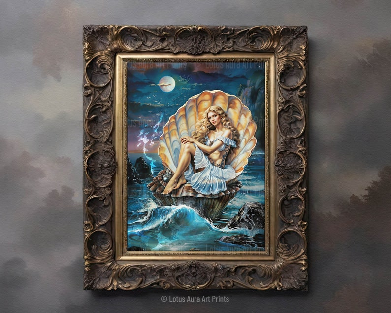 Aphrodite Greek Goddess of Beauty, Divine Feminine Art, Ancient Greece ...