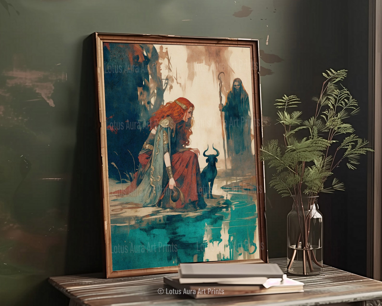 Hecate Art Print, Greek Goddess of Magic and Witchcraft, Hekate Wall ...