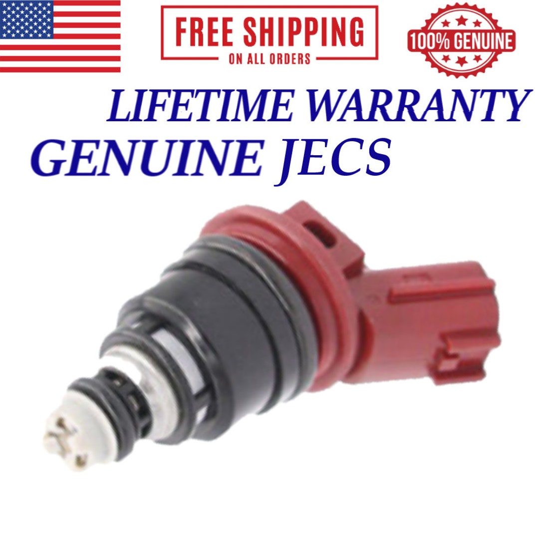 OEM JECS Single Fuel Injector for 1991-1999 Nissan & Infiniti 2.0L, 2 ...