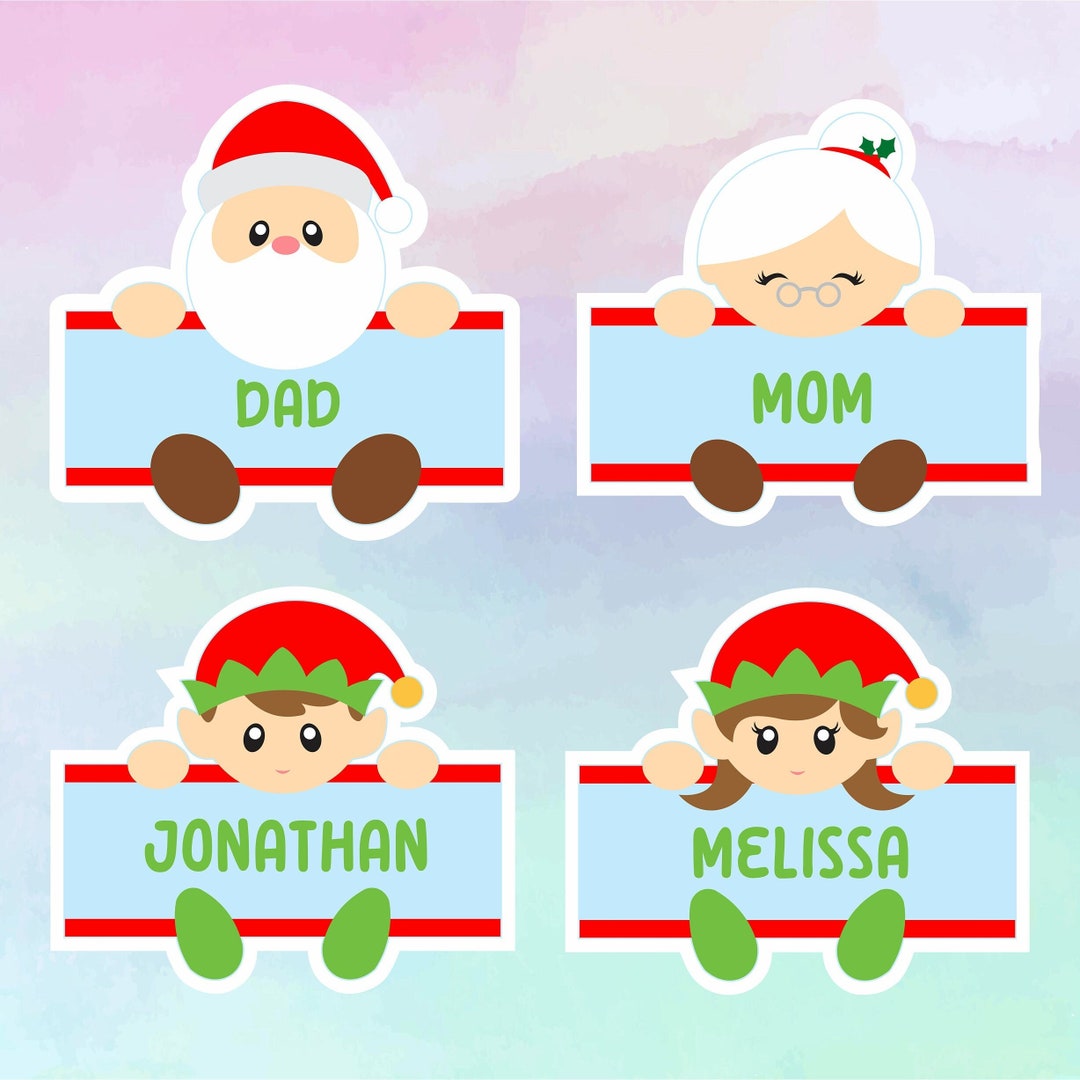 Santa Claus Magnet, Ms Claus Magnet, Christmas Cruise Magnet, Christmas ...