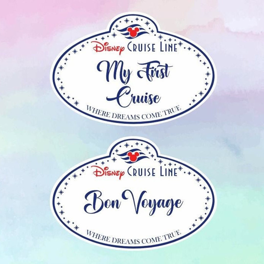 DCL Old Name Tag, Disney Cruise Magnet, Cast Member Name Tag Magnet ...