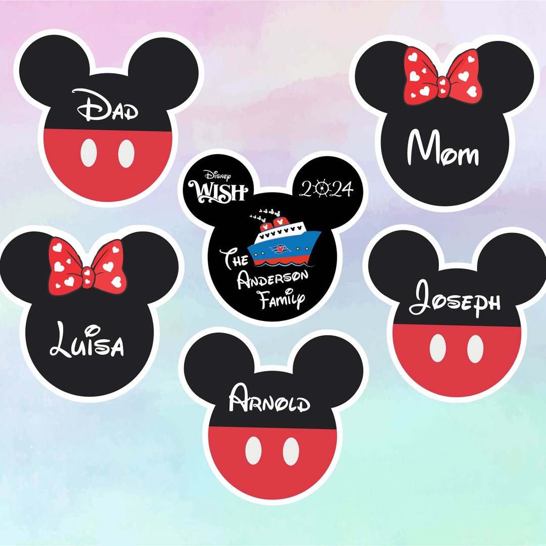 Classic Disney Cruise Door Magnet, Disney Cruise Magnet, Disney Wish ...