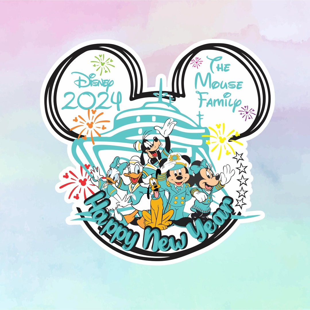 Happy New Year Magnet, 2025 Magnet, Disney Cruise Year, Castaway Cay ...