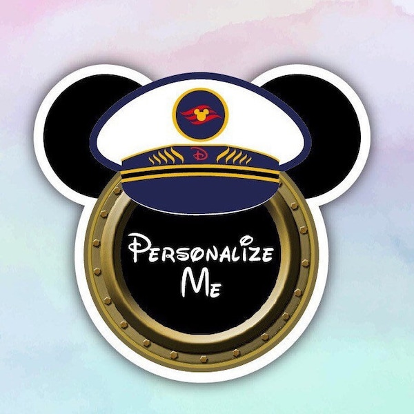 Captain Mickey - Etsy