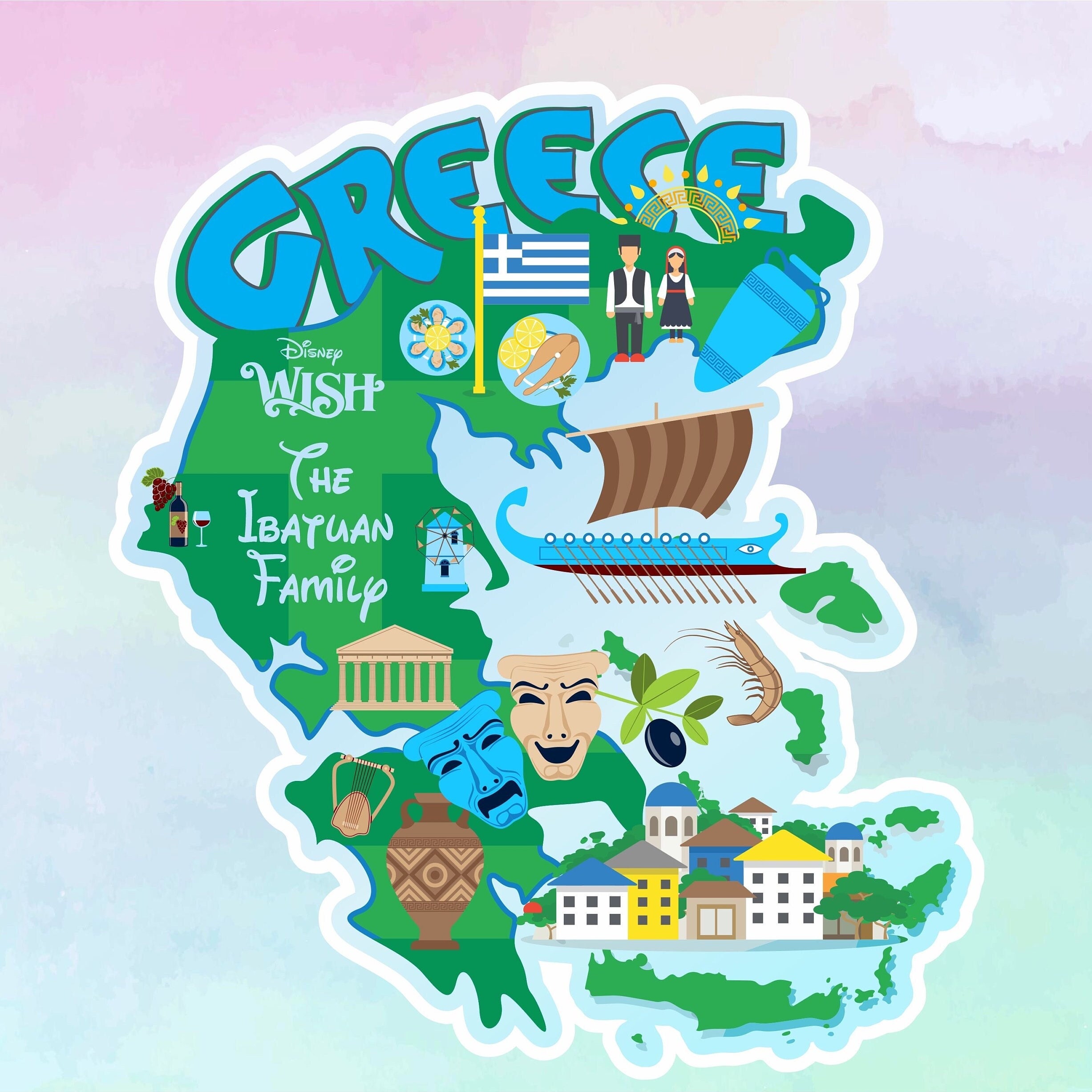 Greece magnet store