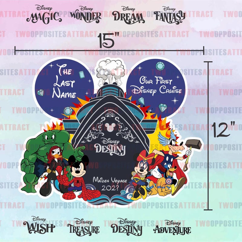 Cruise Magnet Destiny - Etsy