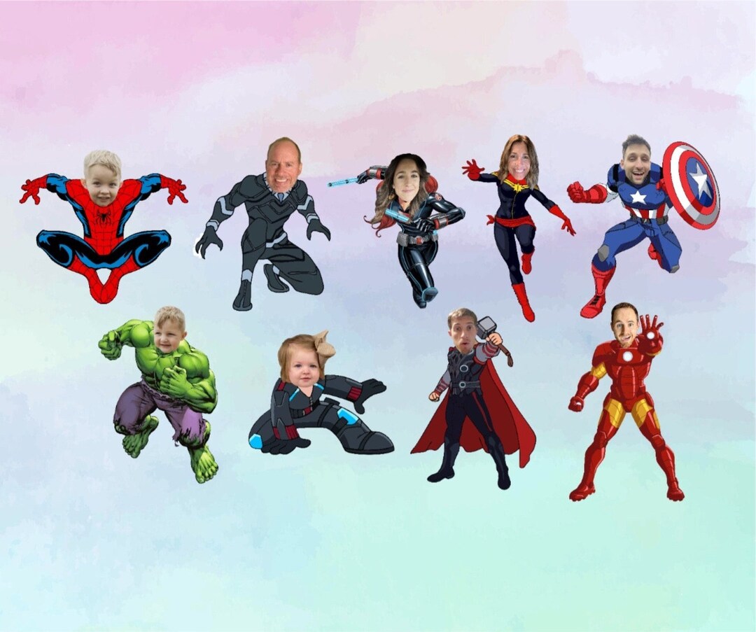 Be a Superhero Magnets, Marvel DC Day at Sea Adventure Magnets ...