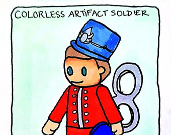 Artifact Soldier Token - Etsy
