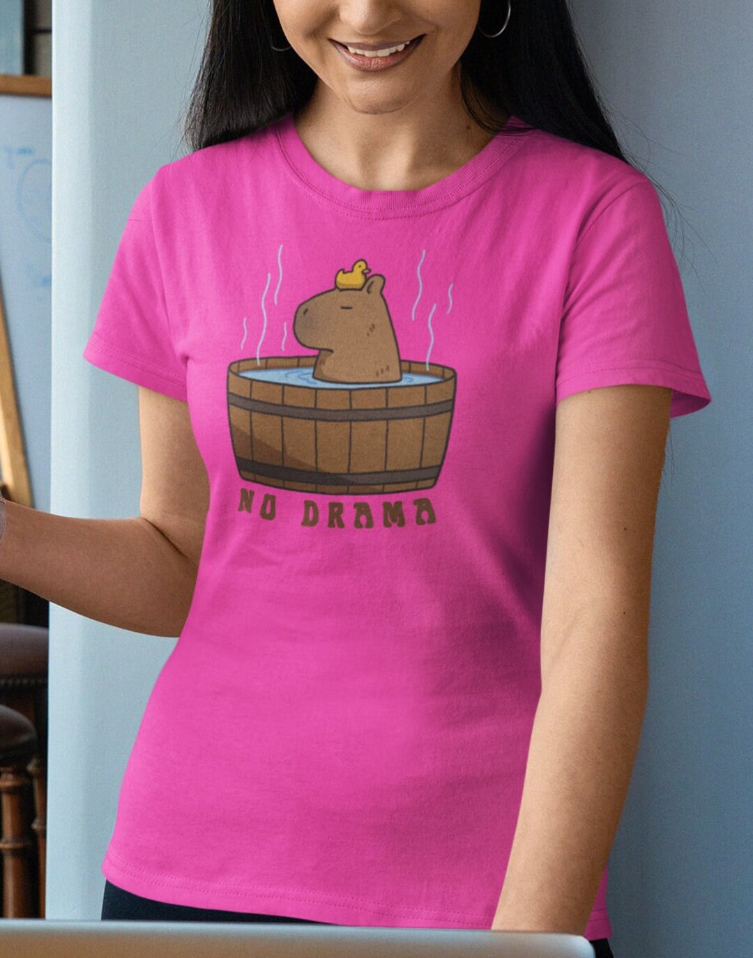 Cute Capybara T-shirt Gift for Capybara Lovers Birthday Gift ...