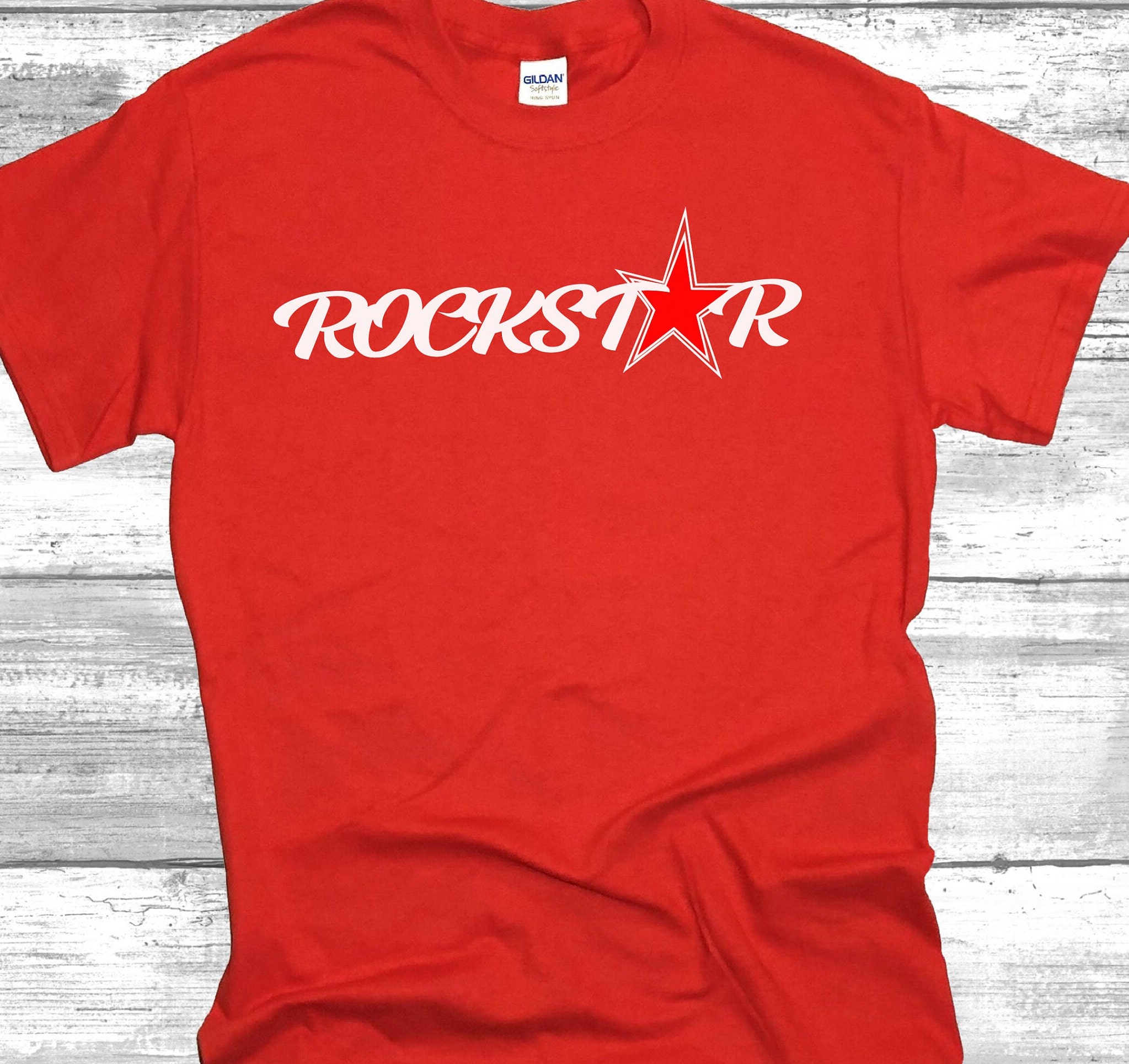Rockstar Graphic Design Tshirt for Musicians Birthday Gift for - Etsy