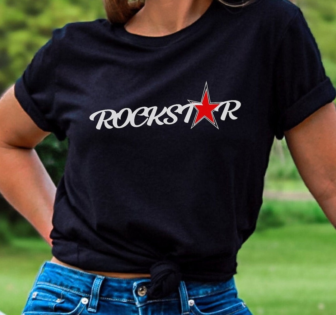 Rockstar Graphic Design Tshirt for Musicians Birthday Gift for Guitar ...