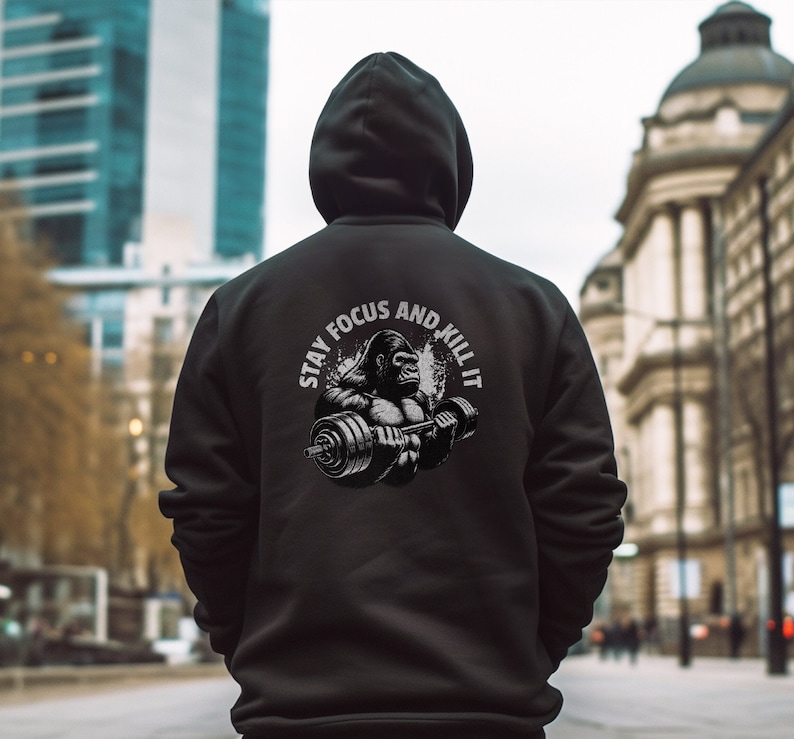 Muscle Gym Hoodie Strength Training Gym Hoodie - Comfortable and ...