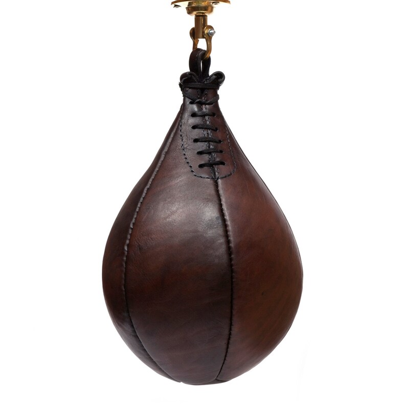 Vintage Leather Old School Style Speed Bag,1900s Retro Style Speed Ball ...