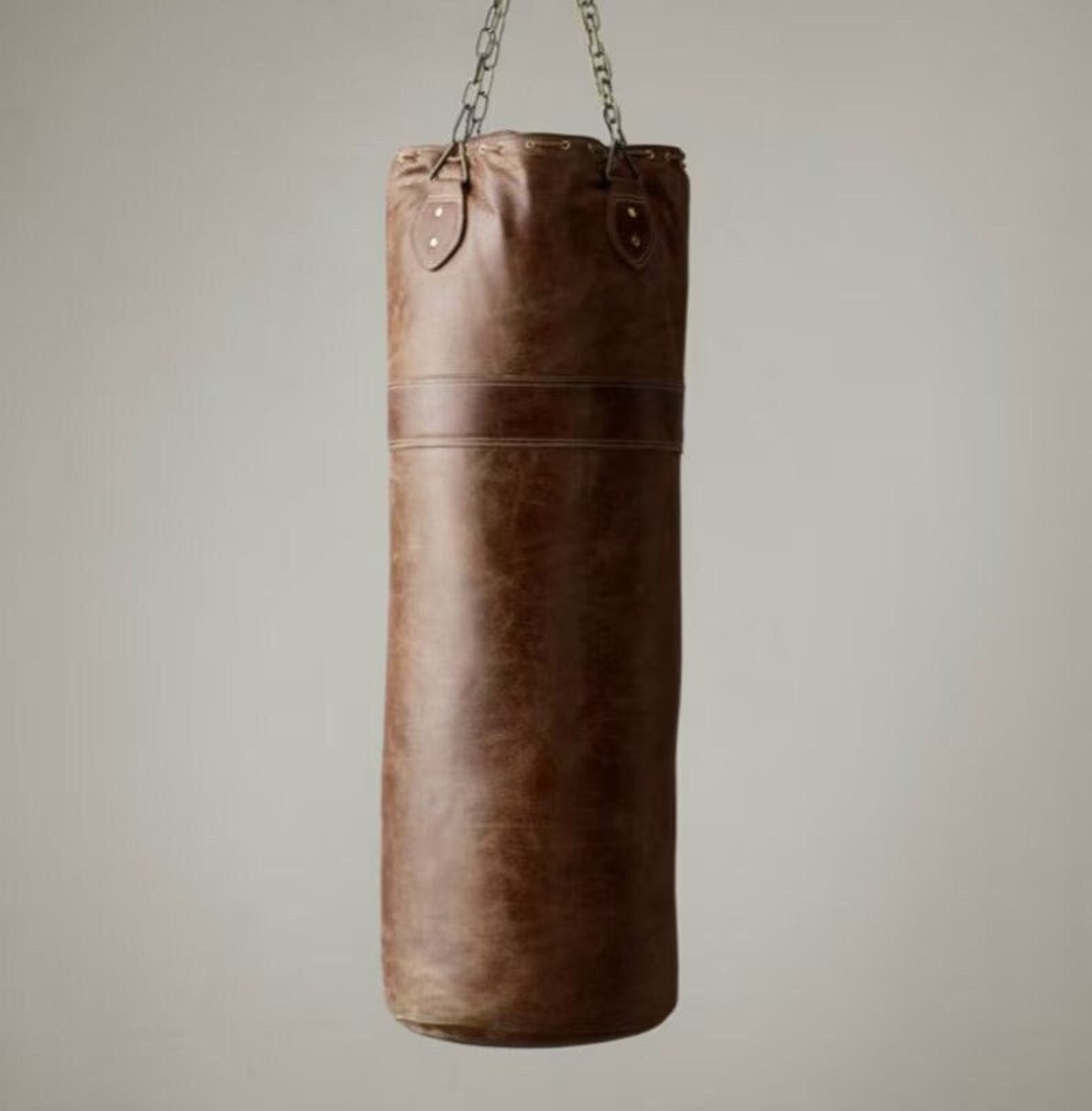 Vintage Style Leather Punching Bag, Boxing Bag, Heavy Bag, MMA ...