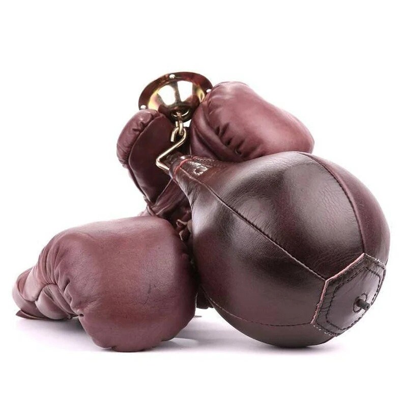 Vintage Leather Old School Style Speed Bag,1900s Retro Style Speed Ball ...