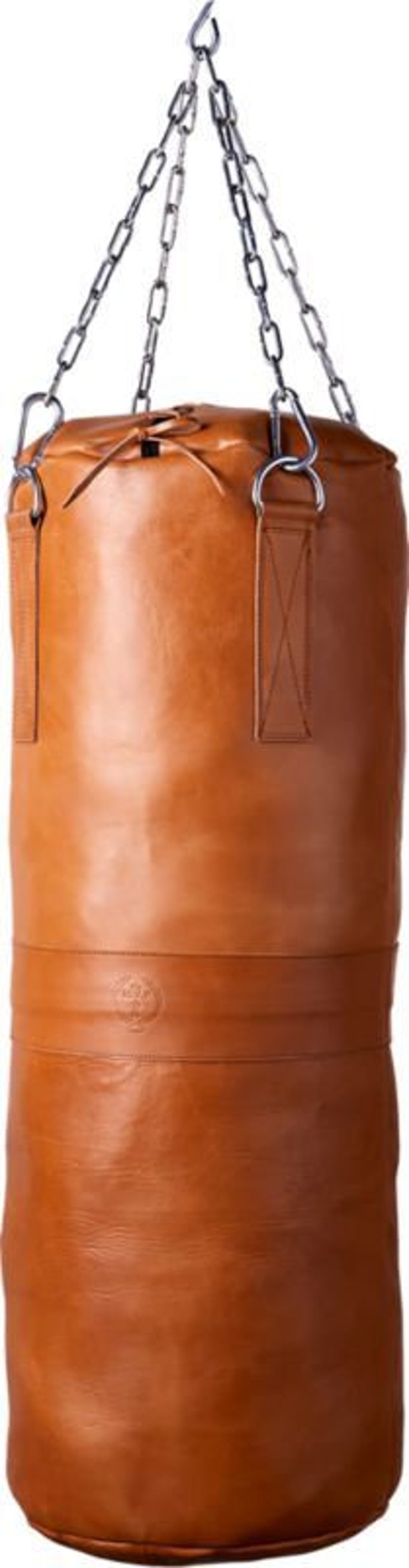 Ultimate Deluxe Tan Vintage Leather Punching Bag, Training Boxing Bag ...