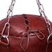 Vintage Tanned Leather Punching Bag, Boxing Bag, Handmade Sand Bag, MMA ...