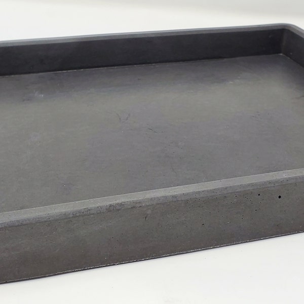 Large Concrete Tray - Etsy