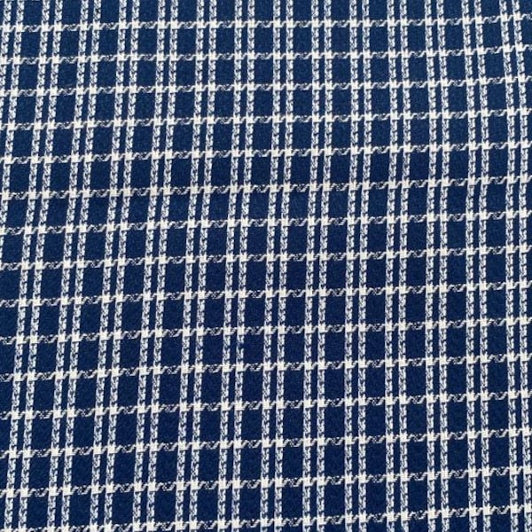 Checked Linen Fabric - Etsy