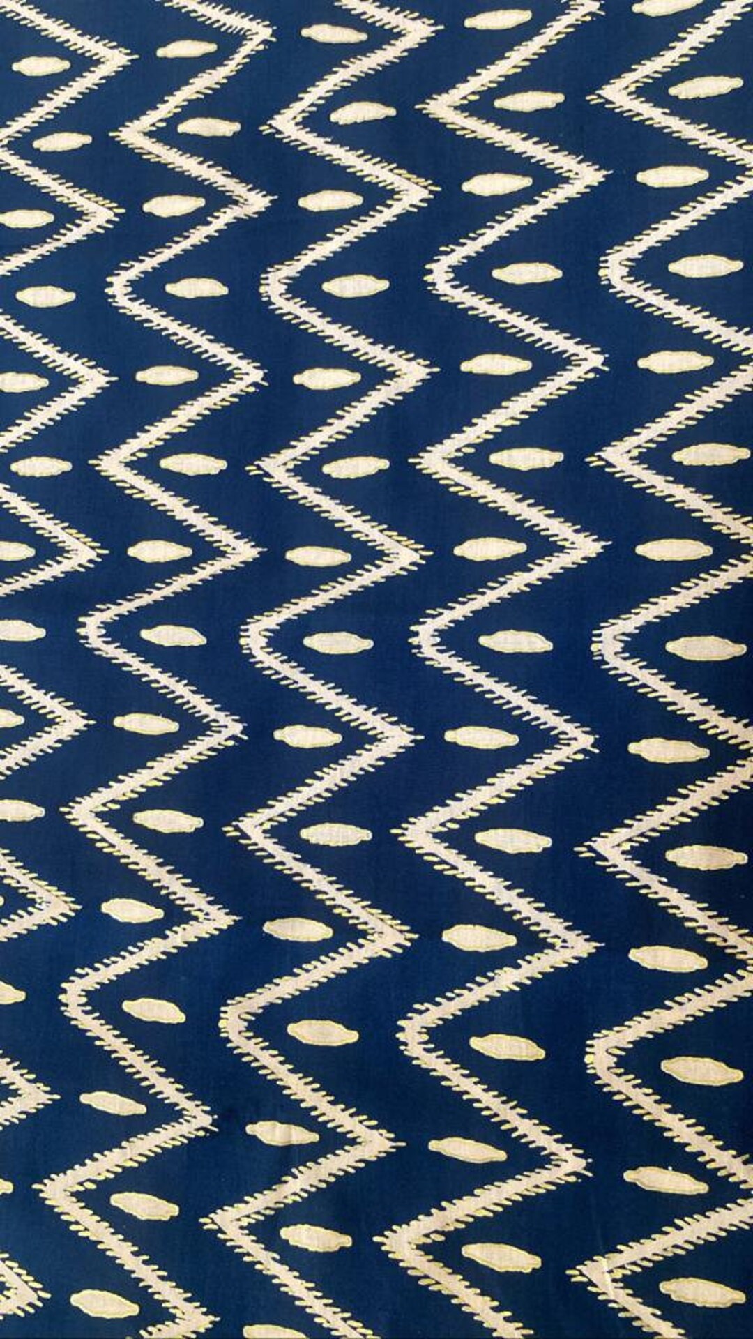 Navy Blue Batik Ikat Print Fabric 100% Cotton on the Roll - Etsy