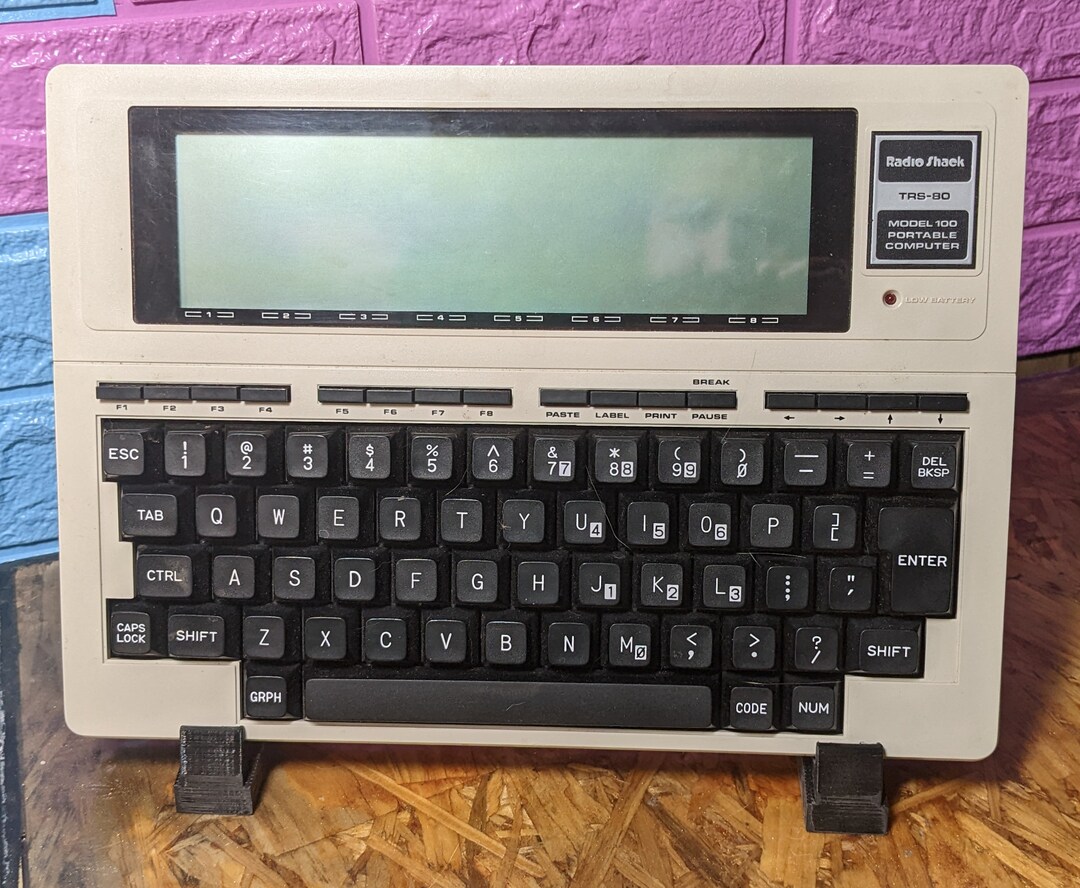TRS-80 Model 100/102 Display Stand - Etsy