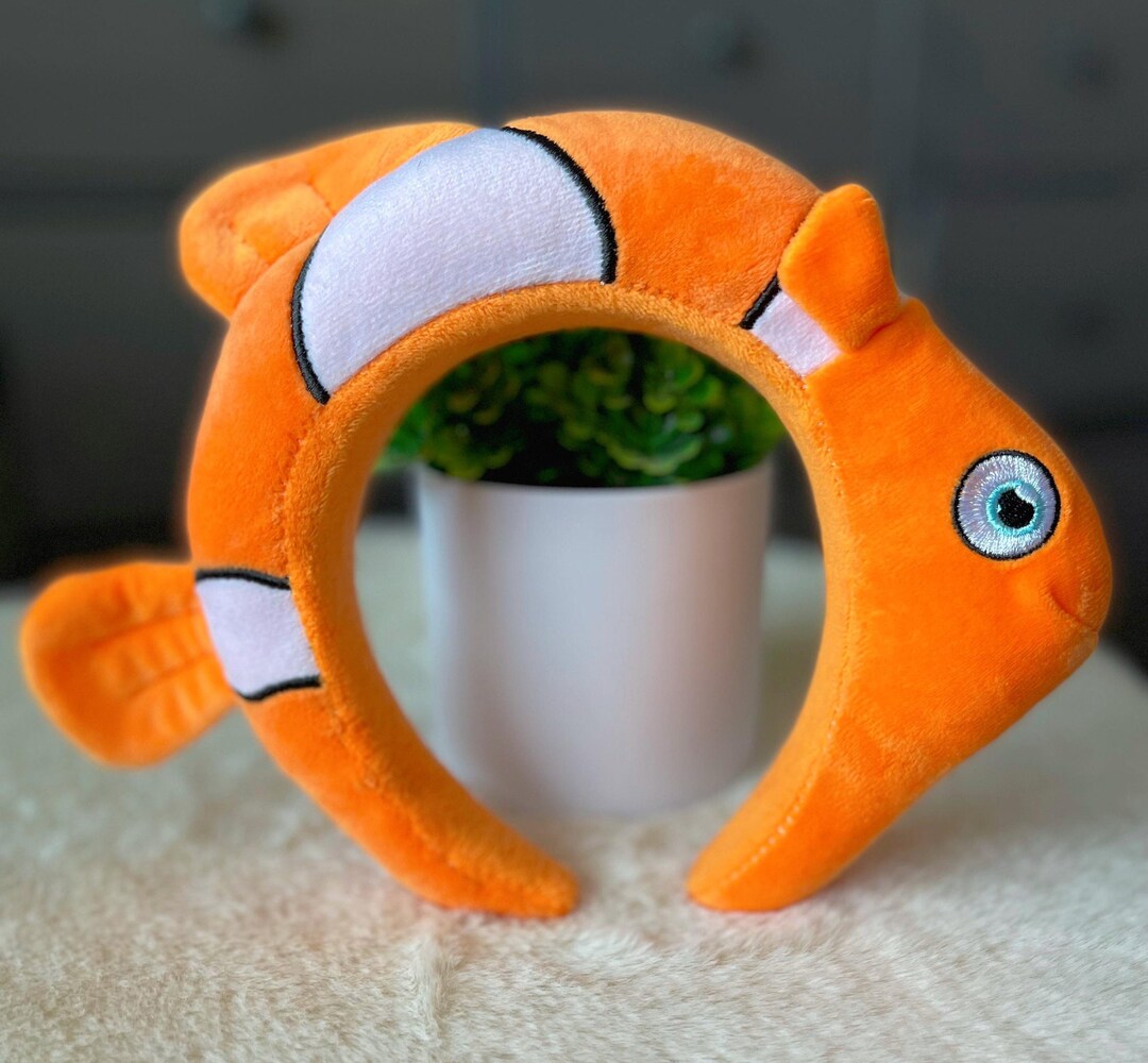 Orange Clow Fish Headband, Cute Headband, Birthday Gifts, Girl ...