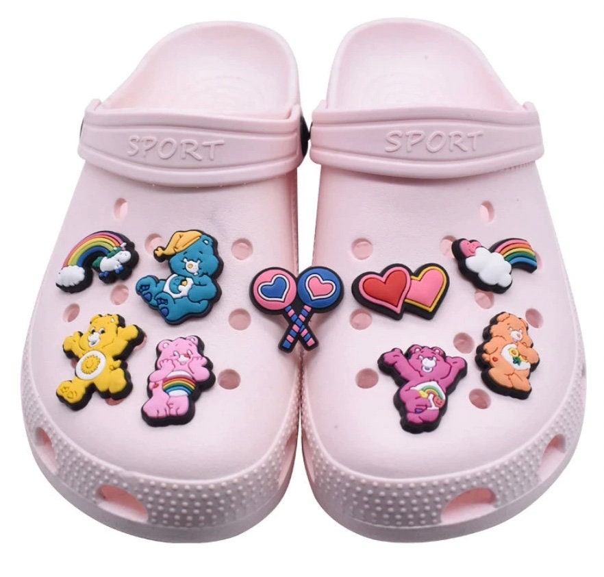 Quirky Trending Care Bears Inspired Croc Charm - Jibbitz Design ...