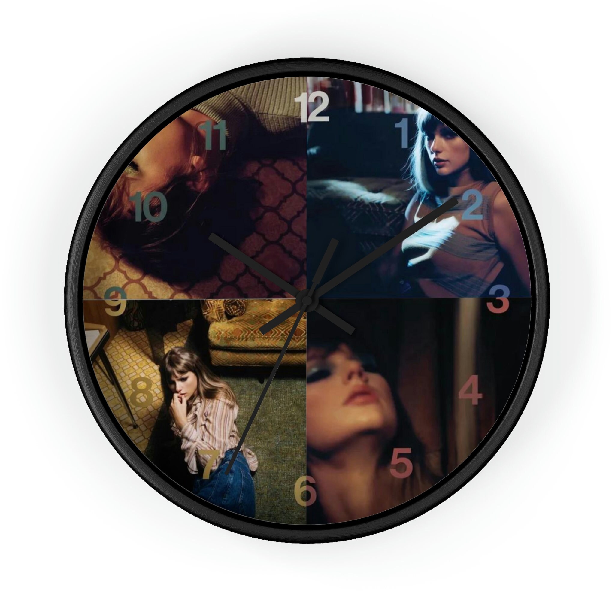 Taylor Swift Midnights Albums Wall Clock - Etsy