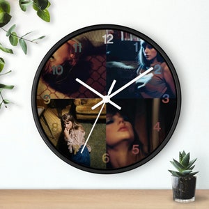 Taylor Swift Midnights Albums Wall Clock - Etsy