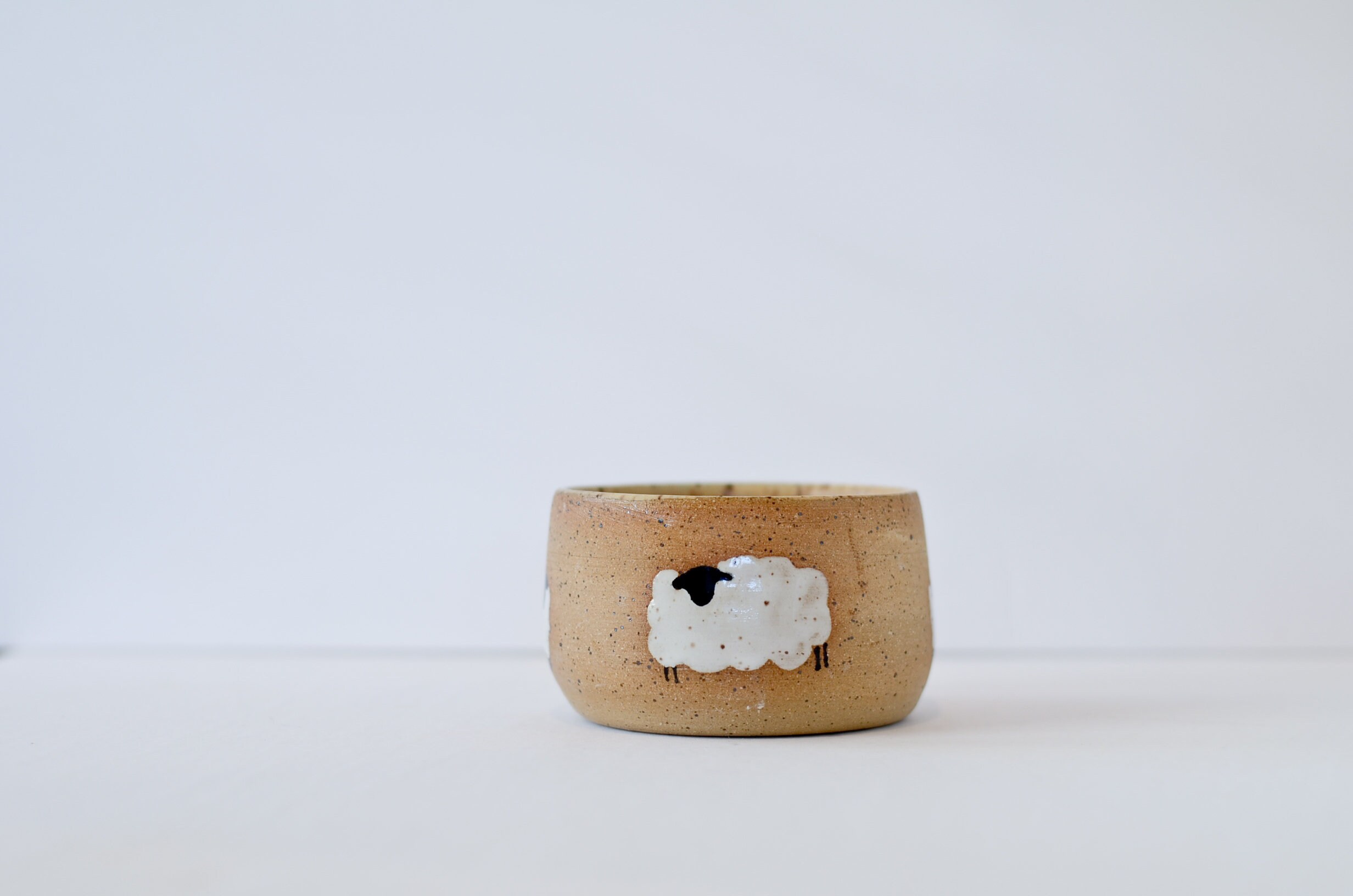 Sheep Bowl With 4 Sheep Handmade Pottery - Etsy