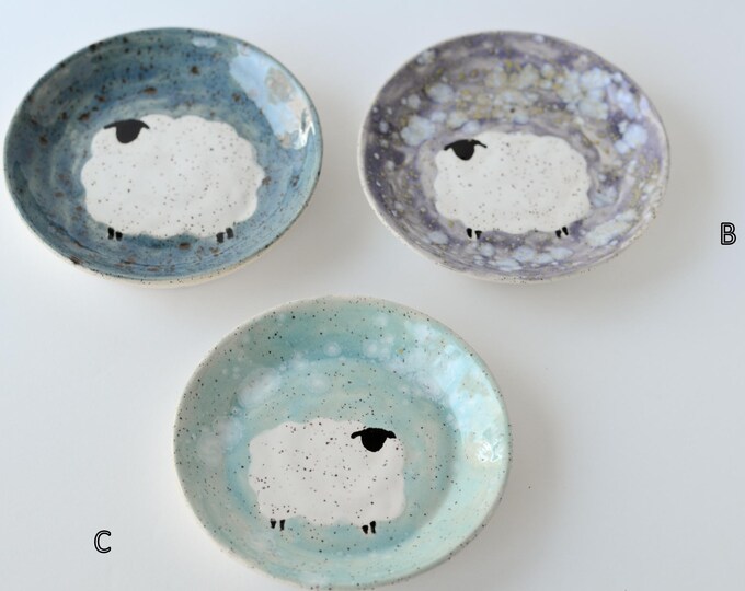 Sheep Plates | Handmade Pottery | Handmade Ceramics - Etsy