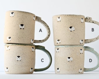 Little Sheep Cups Handmade Pottery - Etsy