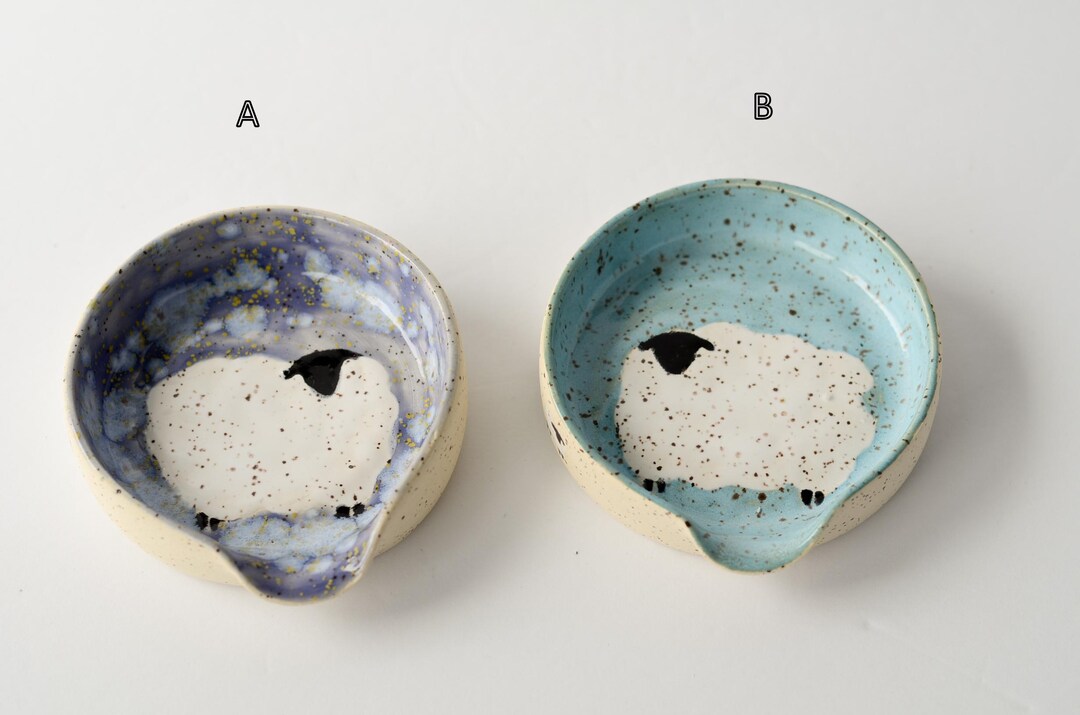 Sheep Spoon Rests Handmade Pottery Handmade Ceramics - Etsy