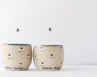 Little Sheep Cups Handmade Pottery - Etsy