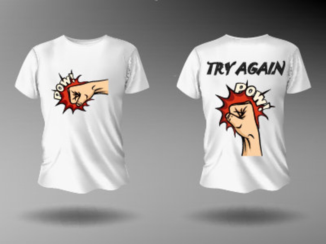 Try Again PNG-SVG Digital - Etsy