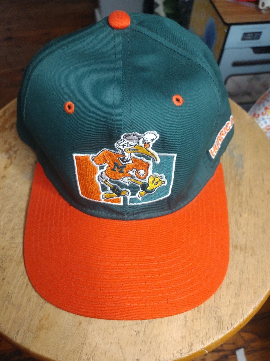Vintage Starter Miami Hurricanes Fitted Hat - Etsy