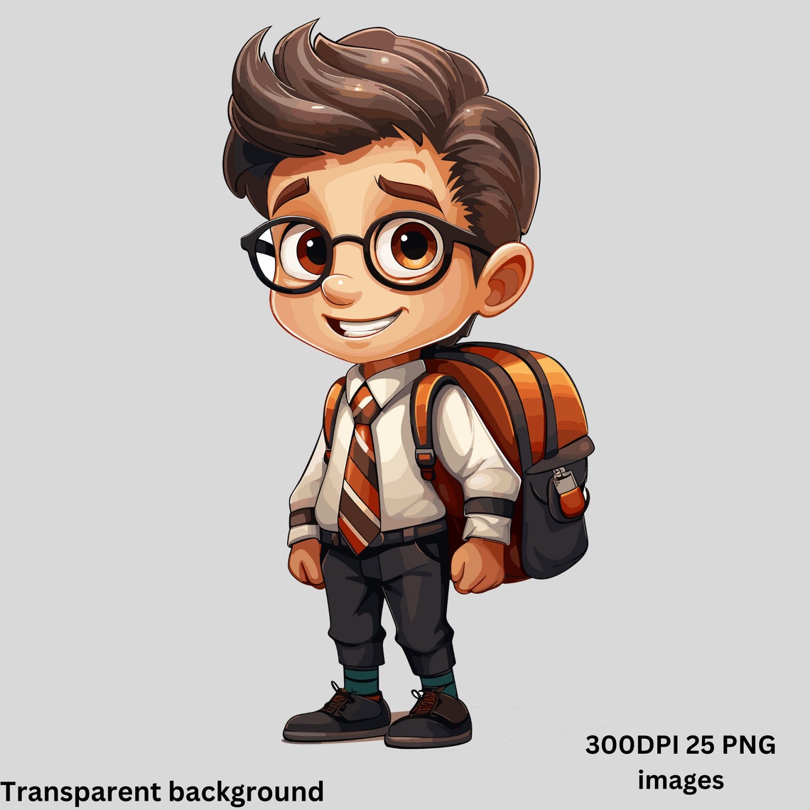 Cute School Clipart Set for Back to School Projects, 25 High Quality ...