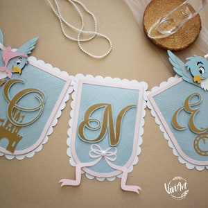 Cindirella Birthday. Bannercinderell, Cake Topper Set. Cinderella ...