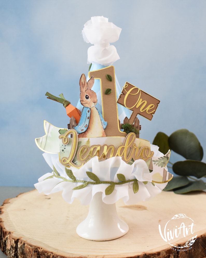 Peter Rabbit Firts Birthday-hat Birthday Party Peter Rabbith Beatrix ...