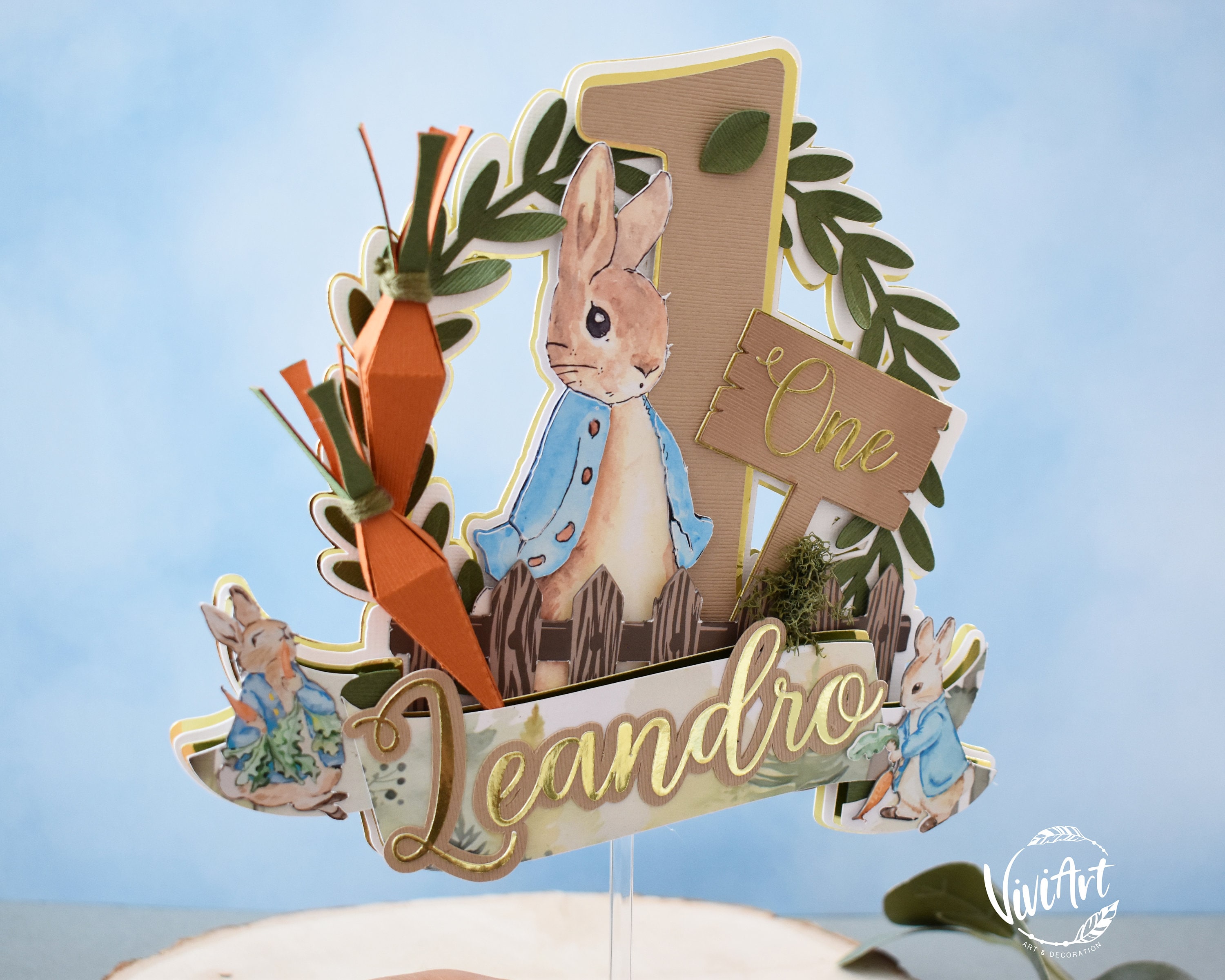 Peter Rabbit Firts Birthday-hat Birthday Party Peter Rabbith Beatrix ...