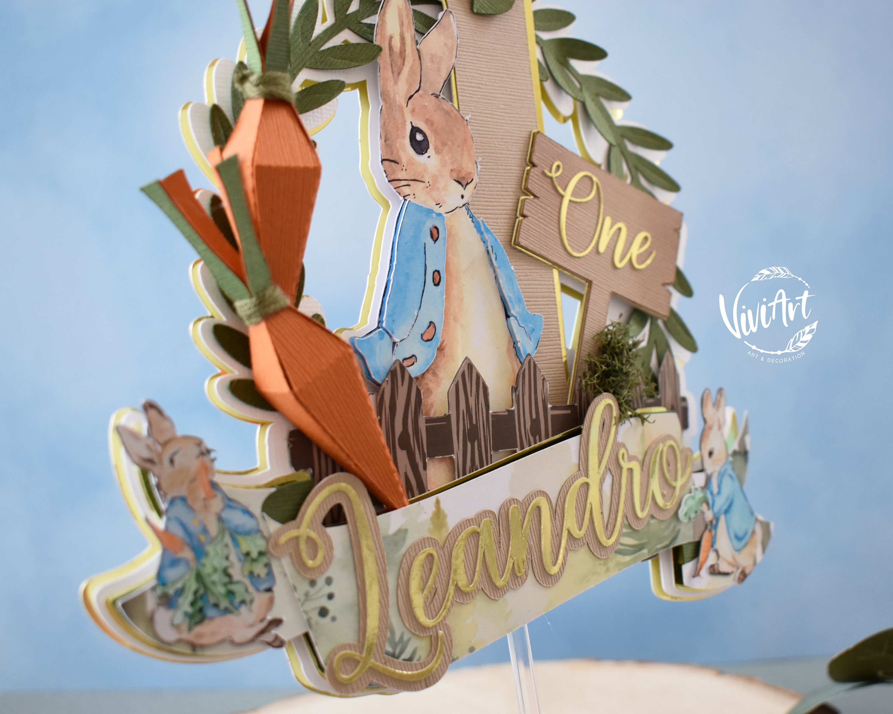 Peter Rabbit Firts Birthday-hat Birthday Party Peter Rabbith Beatrix ...