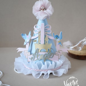 Cindirella Birthday. Bannercinderell, Cake Topper Set. Cinderella ...