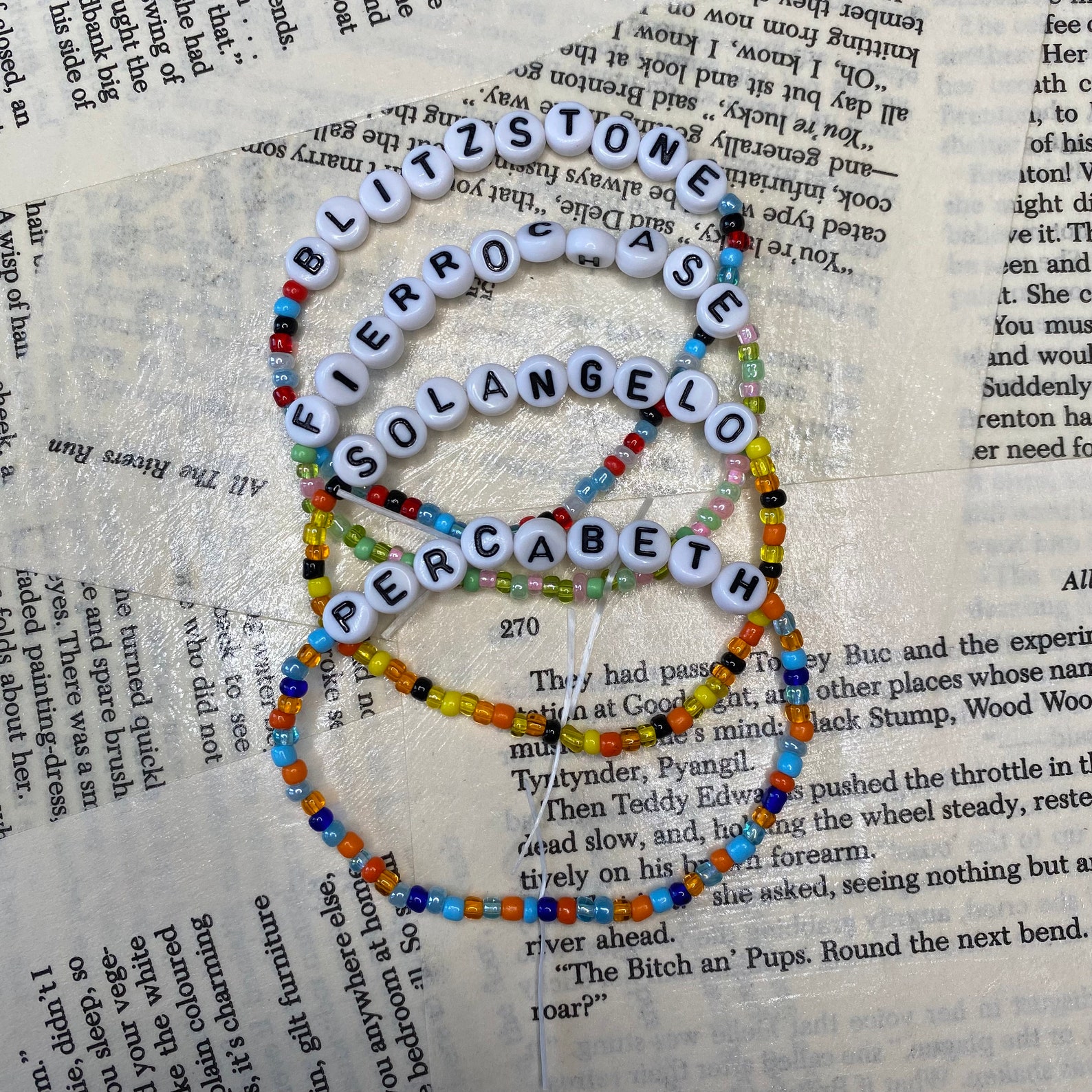 Riordanverse Friendships Bracelets - Percy Jackson - Magnus Chase ...